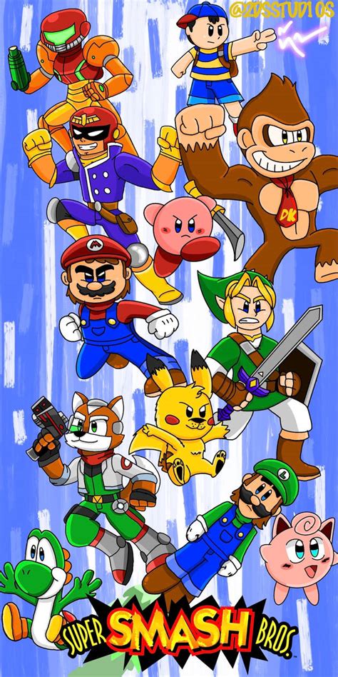 Super Smash Bros 64 By 2dsstudios On Deviantart