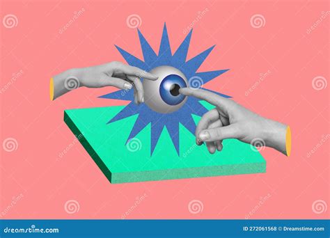 Collage Creative Composite Photo Artwork Sketch Concept Fingers