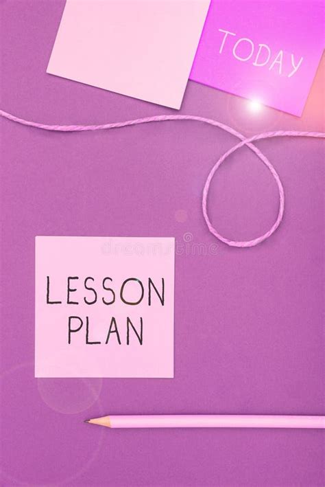 Conceptual Caption Lesson Plan Word For A Teacher S Detailed