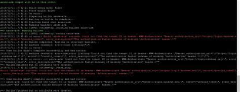 Msi Fails To Login Due To Tenant Id Missing From Header · Issue 7301 · Hashicorppacker · Github