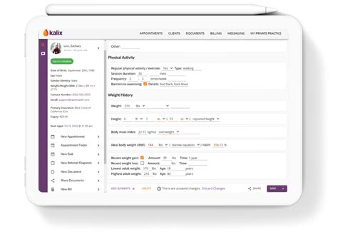 Charting And Documentation Kalix