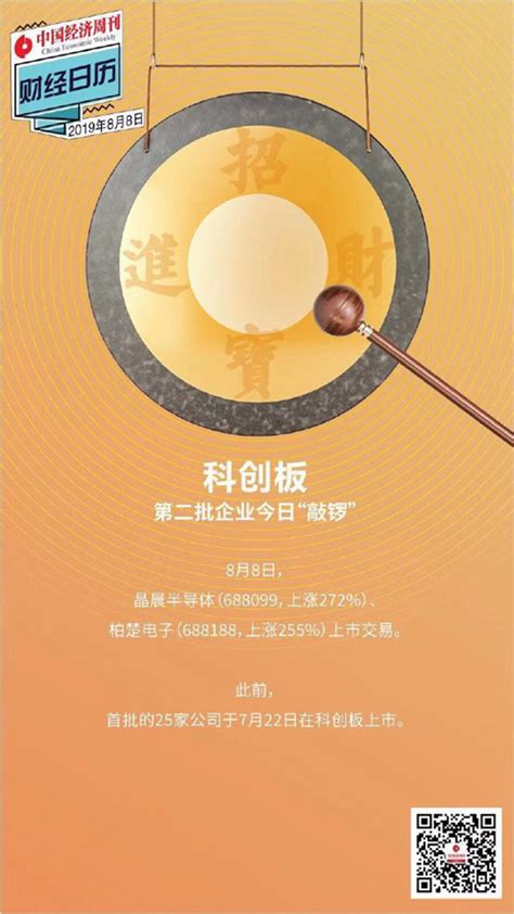 科创板第二批企业“敲锣”经济网国家一类新闻网站