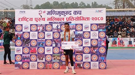 गण्डकी र पुलिस बीचको खेलमा म्यान अफ द म्याच बन्न सफल गण्डकीका जीवन