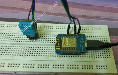 Interfacing A Dht11 Sensor With Wemos D1 Mini Esp8266 Board