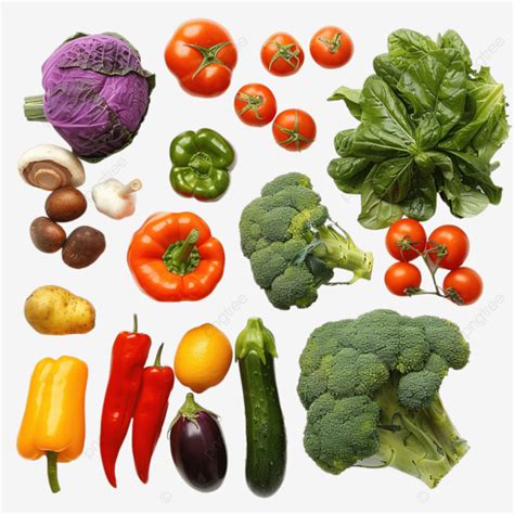 다양한 유기농 채소 채소 신선한 음식 Png 일러스트 및 이미지 에 대한 무료 다운로드 Pngtree