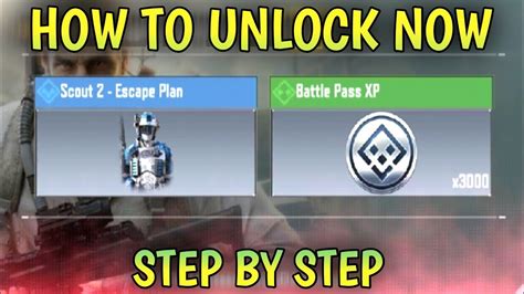 How To Unlockget Scout 2 Escape Plan In Codm Survival Instincts Seasonal Event Cod Mobile