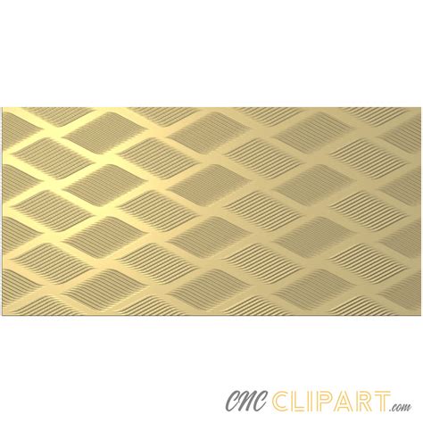 Wave Texture D Relief Model CNC Clipart