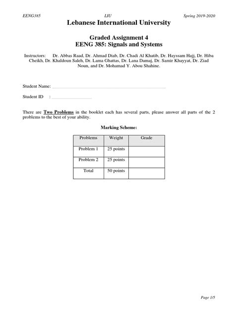 Eeng385 Solved Problems Chapter 7 Pdf Algorithms Equations