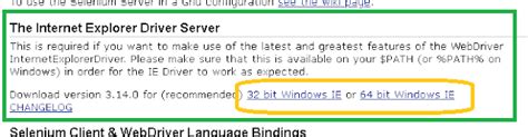 First Webdriver Script On Ie Browser Selenium Webdriver Tutorial