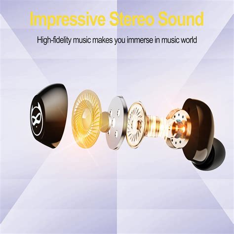 Buy Mini Earbuds With Type C Cartoon Charging Box Intelligent Touch Tws Bluetooth Earbuds Noise