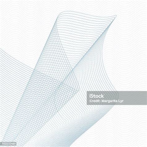 흰색 바탕에 회색 그물 패턴입니다 벡터 물결선 미묘한 곡선을 흔들며 라인 아트 기요 쉬 디자인 그리드 테크닉 추상화입니다 현대 산업 개념입니다 드 레이프 직물 모방