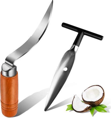 Premium Coconut Opener Tool Set Stainless Steel Coconut