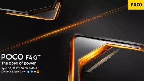 Poco F Gt Launch Today How To Watch Livestream Expected Price Specifications Technology News