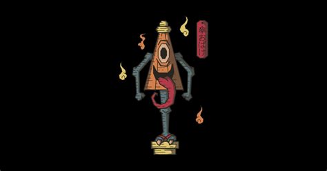Umbrella Yokai Kasa Obake Yokai Sticker Teepublic