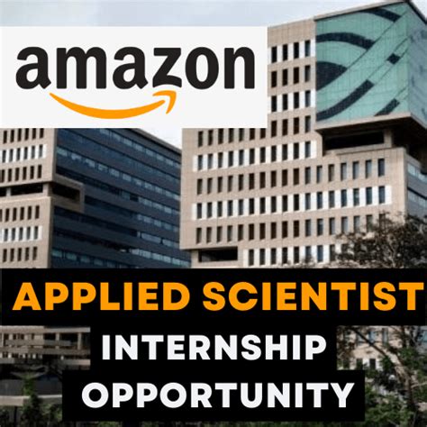 Amazon applied scientist internship.  Apply to Software Engineer, Applied Scientist II, Re...