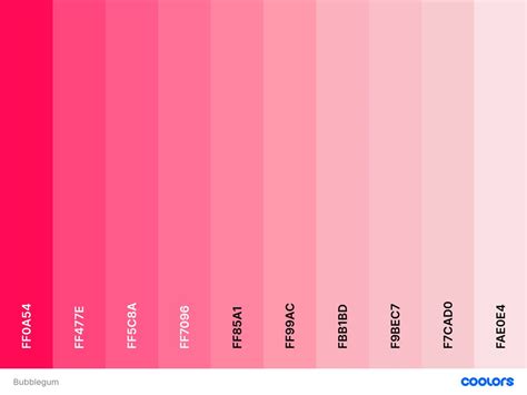Bubblegum Pink Color: Best Practices, Color Codes, Palettes & More! (2025)