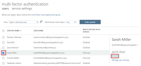 How To Disable Multi Factor Authentication Mfa In Office 365 Theitbros