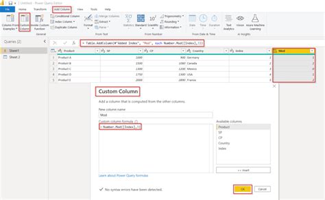 How To Use Power Bi Power Query Add Column From Examples