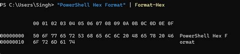Powershell format string hex.  Powershell - Converting text to hexadecimal Would you...