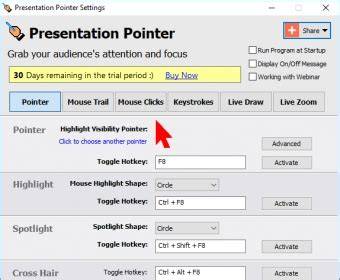 Presentation pointer software.  Did you ever watch a Presentation and couldn'...