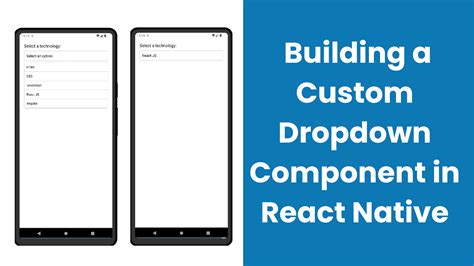 React native dropdown.  Building a Custom Dropdown Menu in React Native: A...