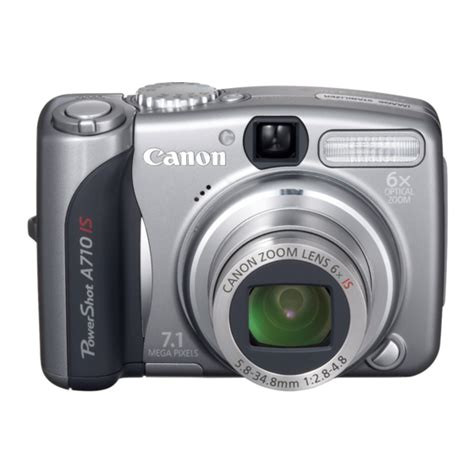 Full Download Canon Powershot A710 User Guide Free e-book