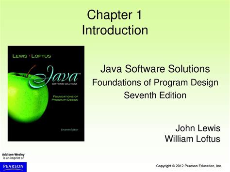 Full Download Java Software Solutions Foundations Of Program Design 7 E ...