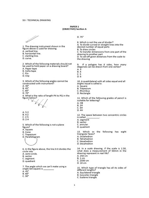 Full Download Technical Drawing Exam Papers Free e-book online